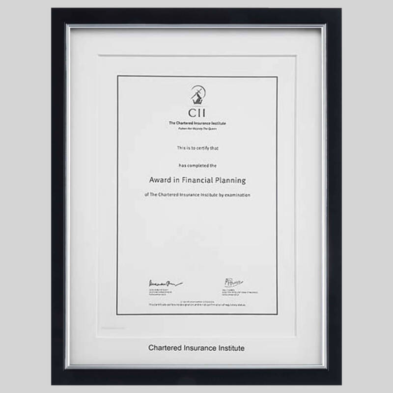 ICAEW certificate frame | Professional Framing Company